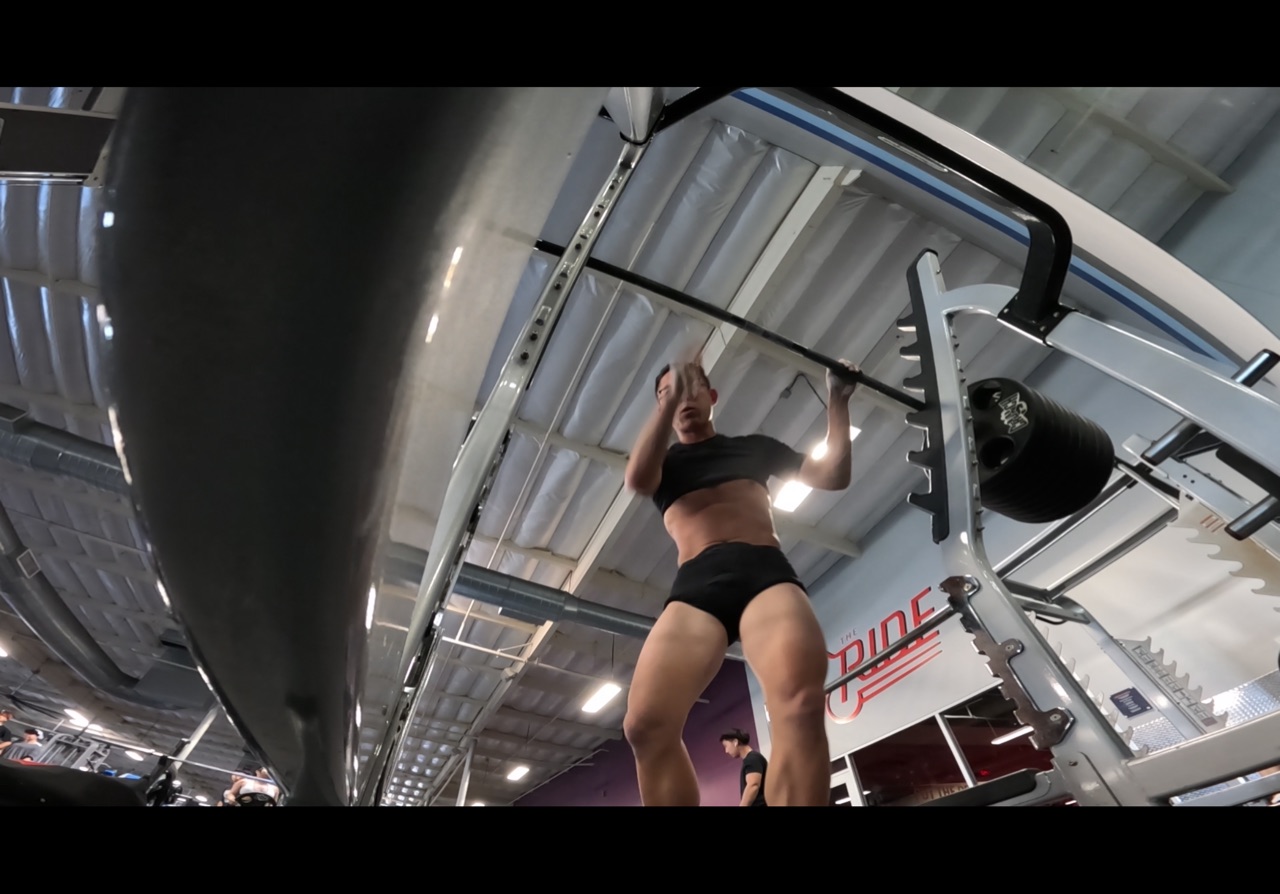 895 POUND ERIC KIM INSANELY EPIC DEMIGOD PURE POWER HYPELIFTING TEXAS POWER SQUAT BAR LIFT HOLD ...