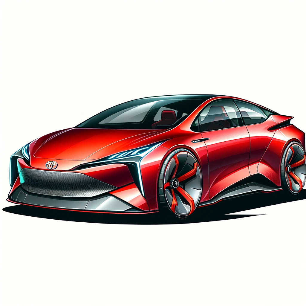 Design me a Prius Ferrari concept car – ERIC KIM